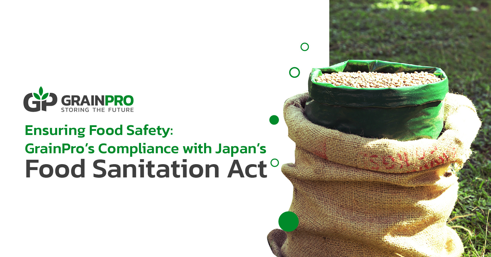 GrainPro’s Compliance with Japan’s Food Sanitation Act